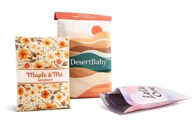 Custom Poly Mailers & Kraft Mailers (Free Design Support)